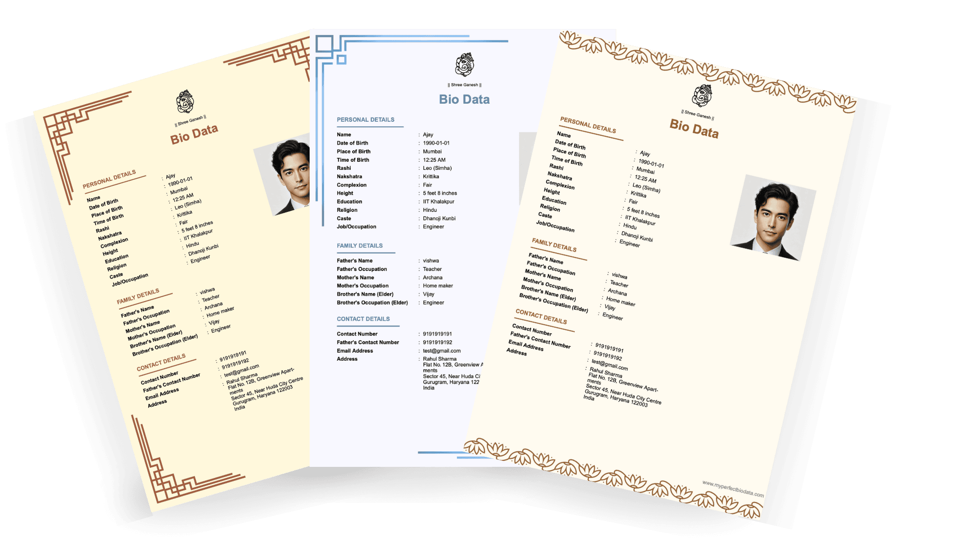 MyPerfectBiodata - Create Your Free Marriage Biodata in Minutes