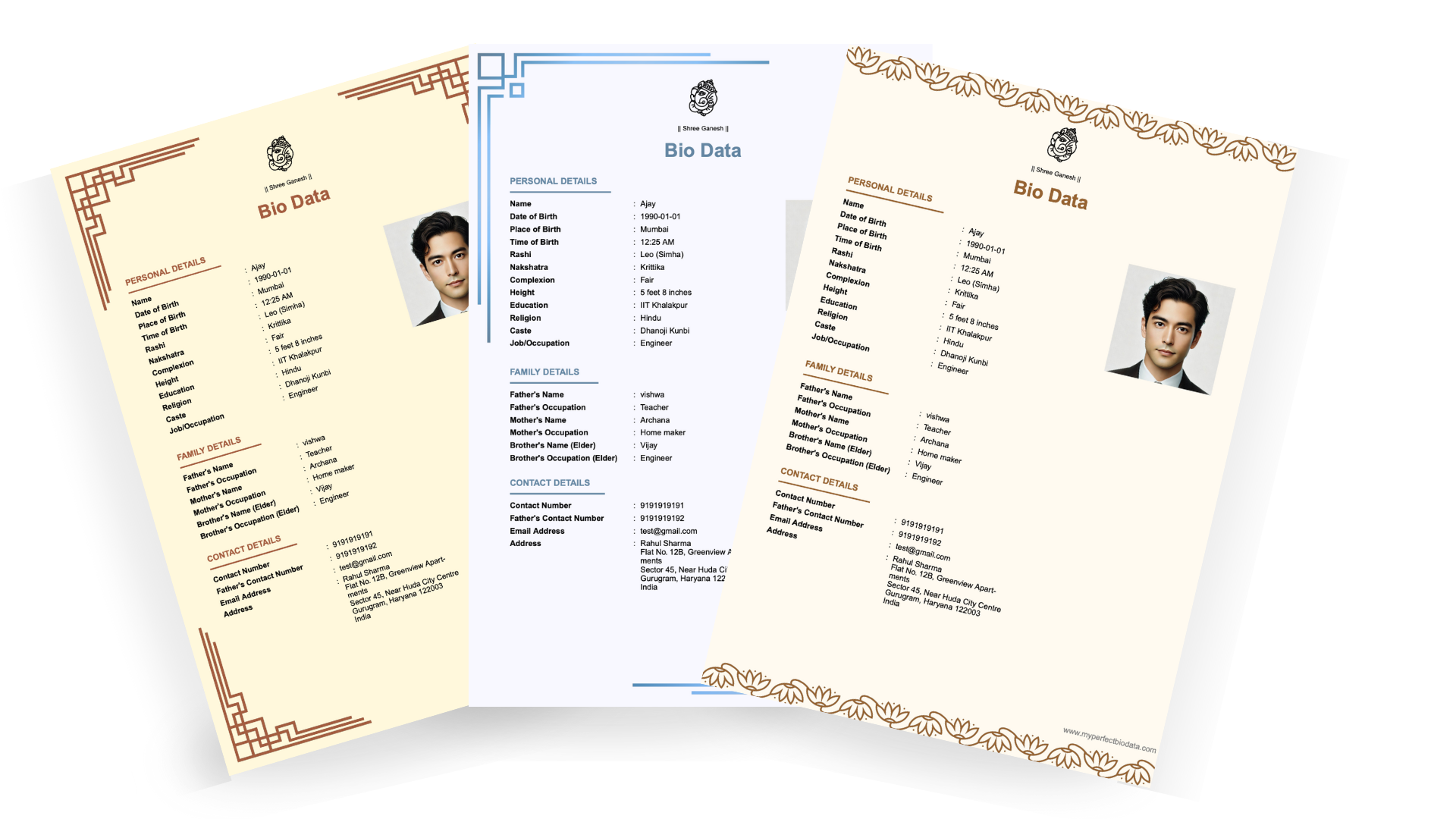 MyPerfectBiodata - Create Your Free Marriage Biodata in Minutes